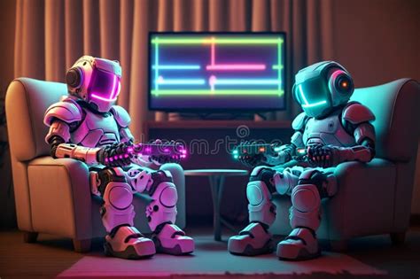 Neural Network Trains Robots For New Tasks Illustration Generative Ai