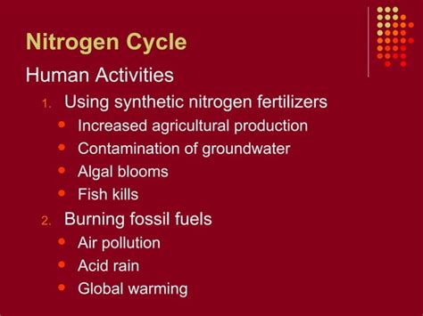 Biogeochemical Cycles Ppt Chemistry Science