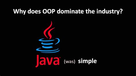 Object Oriented Programming Is Bad Youtube