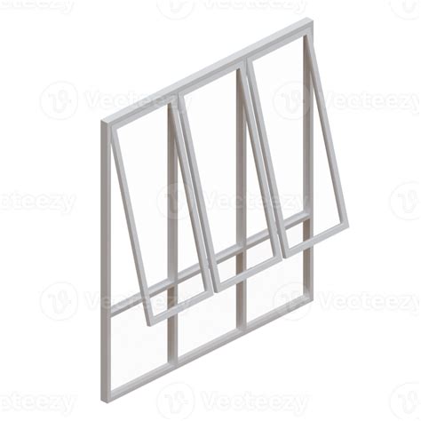 Window 3d Render Design Element 35233588 Png