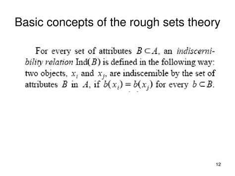 ppt rough sets theory powerpoint presentation free download id 3144640