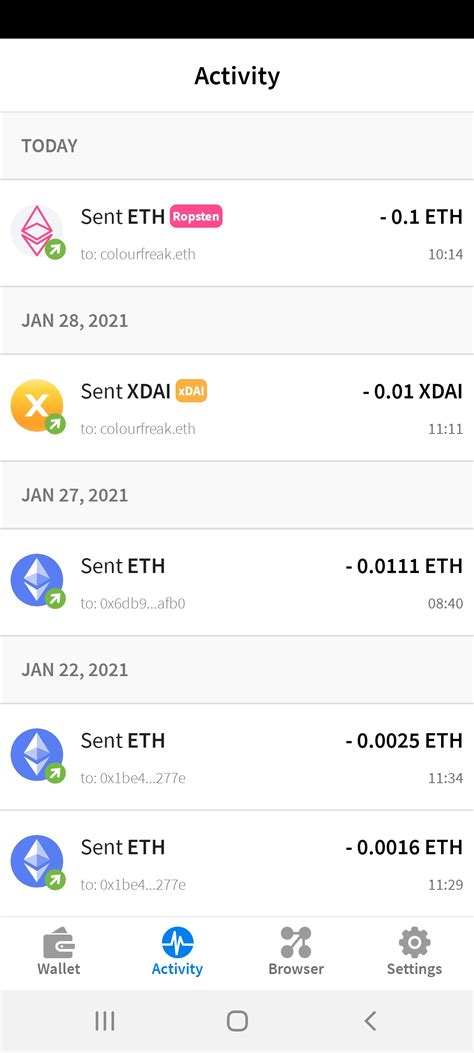 improve the activity cell styles · issue 1697 · alphawallet alpha