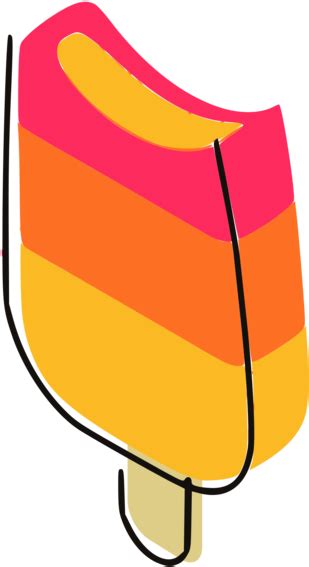 Download Angleyelloworange Ice Cream Clipartkey