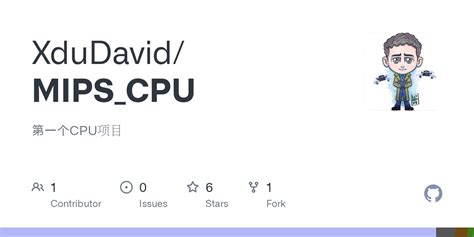 MIPS CPU David OpenMIPS Chapter Openmips V At Master XduDavid MIPS CPU GitHub