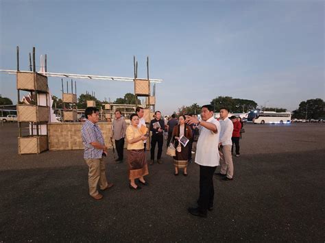 ຕອນບ່າຍ ວັນທີ 18 ພະຈິກ 2023 ທ່ານ ອາດສະພັງທອງ ສີພັນດອນ ເຈົ້າຄອງນະຄອນຫຼວງວຽງຈັນ