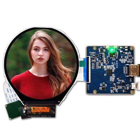 IPS Inch Round Display MIPI Interface Pins Touch Smart Watch Amoled Module Wisecoco