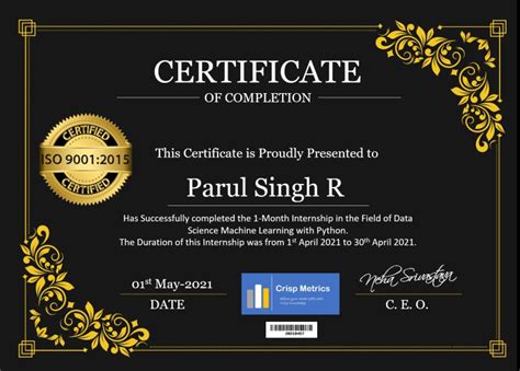 parul singh on linkedin internship datascience 16 comments