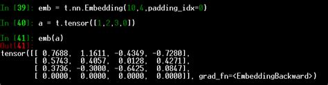 pytorch学习之nn embedding和nn embeddingbag ymmy