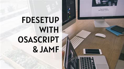 using a script to enable filevault via jamf a word of caution jon brown coach and mentor