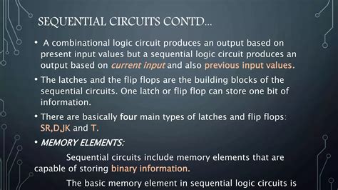 sequential logic circuits flip flops and latches pptx consumer