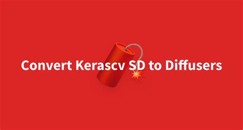 Convert Kerascv Sd To Diffusers A Hugging Face Space By Sayakpaul