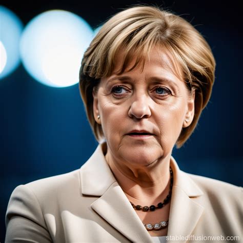 Angela Merkel Playing A Jedi Knight In The Movie Mad Max Fury Road