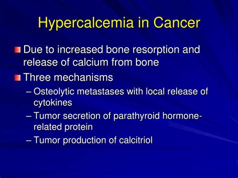 Ppt Hypercalcemia Powerpoint Presentation Free Download Id6761316