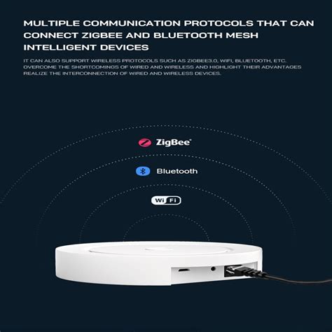 Tuya Smart Home Multi Mode Gateway Zigbee Wifi Ble Grandado