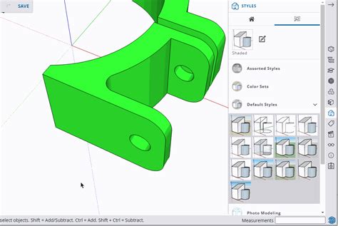Way To Easily Hide Multiple Lines Edges At Once Sketchup Free Sketchup Community