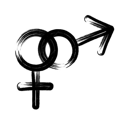 Premium Vector Female And Male Sex Iconsymbol Of Men And Women Gender