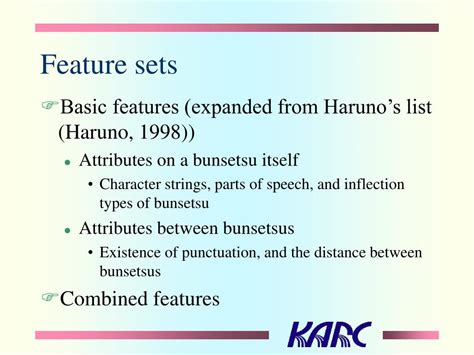 ppt japanese dependency structure analysis based on maximum entropy