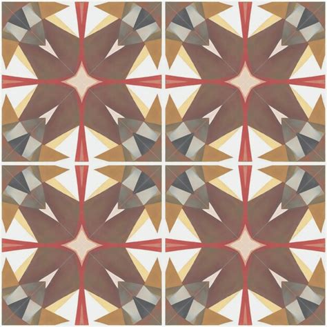 Premium Ai Image Seamless Tileable Decorative Pattern With Symmetrical Design And Vivid Colors