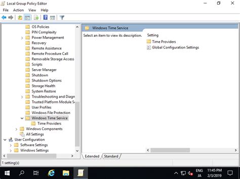 Windows Server NTP Server Server World