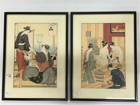 Torii Kiyonaga Bathhouse Mutualart
