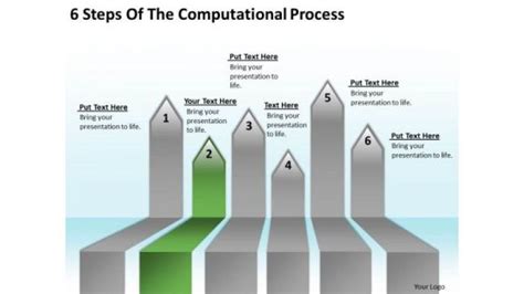 Power Point Arrow The Computational Process Powerpoint Templates Backgrounds For Slides