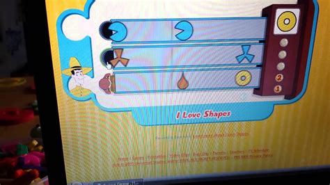 Curious George I Love Shapes Youtube