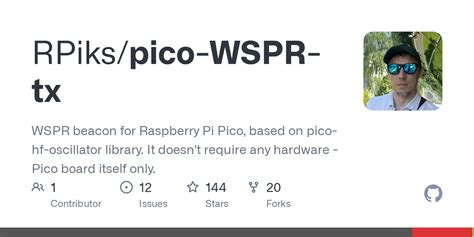 GitHub RPiks Pico WSPR Tx WSPR Beacon For Raspberry Pi Pico Based On Pico Hf Oscillator