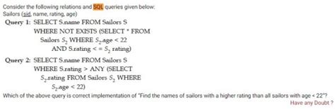 Databases Madeeasy Test Series Databases Sql