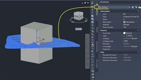 Solved Slice A Cube In Autocad From Surface That Exported From Civil 3d Autodesk Community