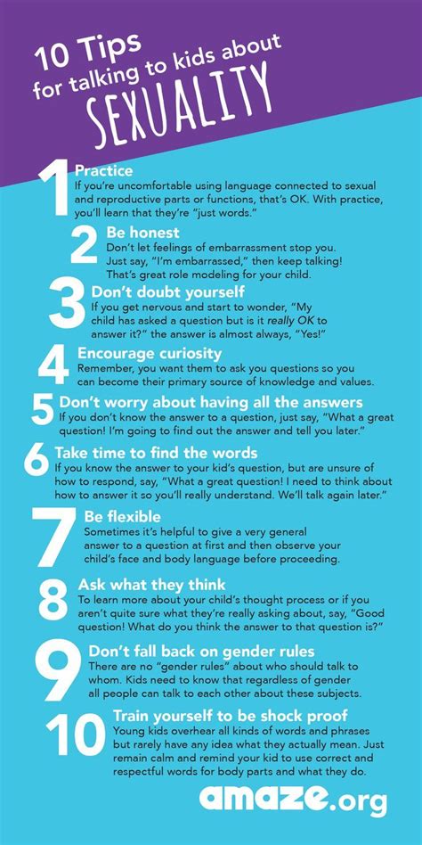 Parent Influencers Share Their Summer Sex Ed Stories With Amaze Artofit