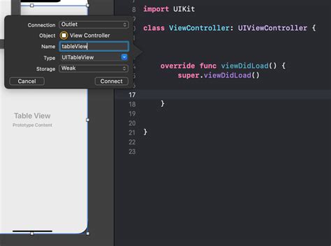 Ios Swift Table View 적용하기