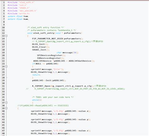 使用瑞萨RA M freertos获取不到ADXL 三轴传感器的数据 Forum RA MCU 和FSP CN Renesas Engineering Community
