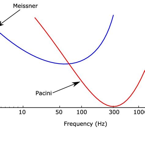 20 Skin Indentation Minimal Detection Thresholds As Function Of