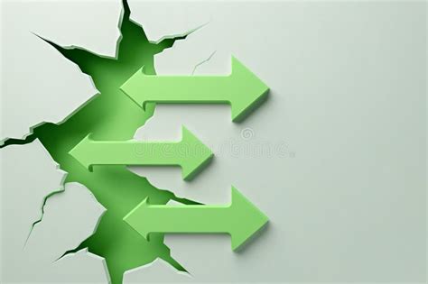 Arrows Breaking Through Wall Stock Photo Image Of Blockade Barriers 357337710