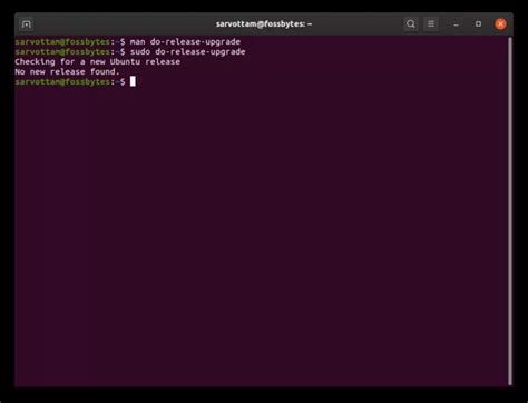 How To Upgrade Ubuntu From Command Line Terminal
