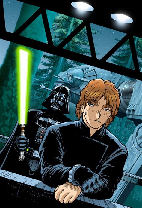 Darth Vader And Luke Skywalker Star Wars And 2 More Drawn By Adam
