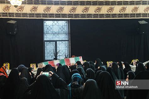 مراسم عزارداری حضرت فاطمه س و تشییع پیکر شهید گمنام در دانشگاه الزهرا س