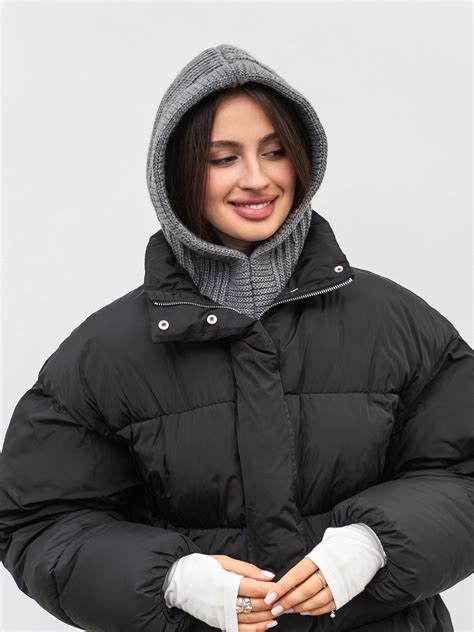 Капор вінд Romashka сірий ♥ інтернет магазин Ромашка