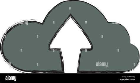 Cloud Computing Upload Stock Vector Image And Art Alamy