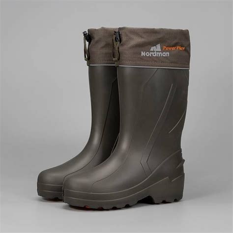 Сапоги зимние мужские из ЭВА Nordman Power Plus, 45-46, оливковые ...