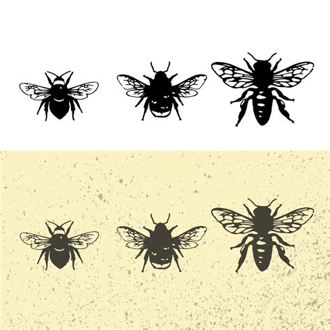 Free Vintage Bee Vector Template To Edit Online