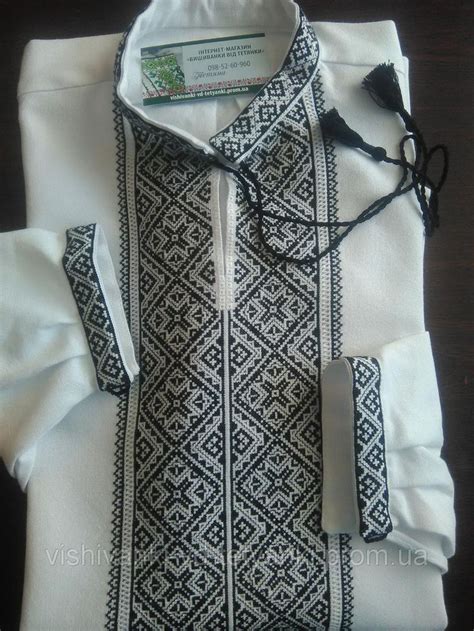 Чоловіча вишиванка ручної роботи на домотканому полотні Волиняночка продаж ціна у Івано