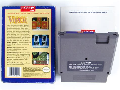 Code Name Viper Nintendo Nes Retro Mtl