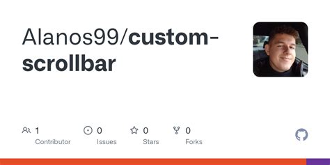 Github Alanos99custom Scrollbar