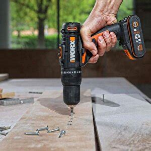 Worx Worx Wx101.1 20volt/1.5ah. Li-ion Çift Akülü Profesyonel Şarjlı ...