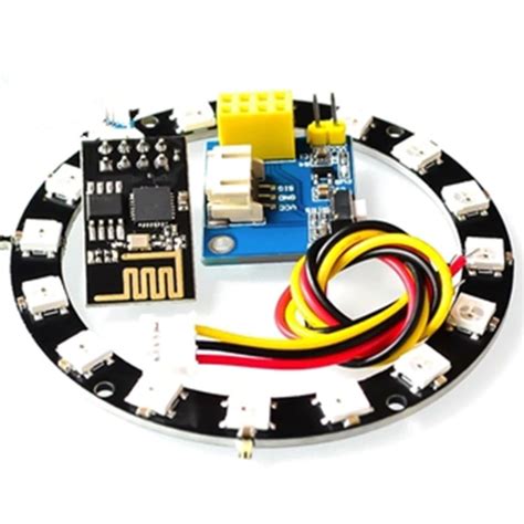 Neopixel Ws2812 Led Adapter Shield Esp8266 Esp 01s Epartners