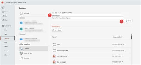 How To Save A Powerpoint