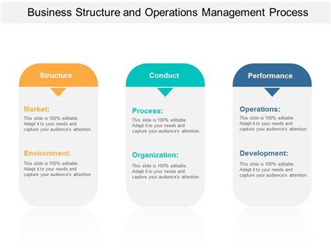 Business Structure And Operations Management Process Ppt Powerpoint Presentation Layouts Example