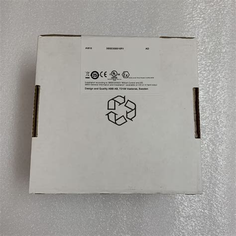 ABB BSE R INPUT MODULE ANALOG CHANNEL AI MA NEW
