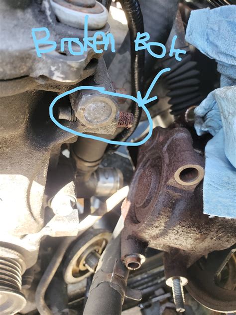 Broke off Power Steering Pump Bolt - Ford F150 Forum - Community of ...